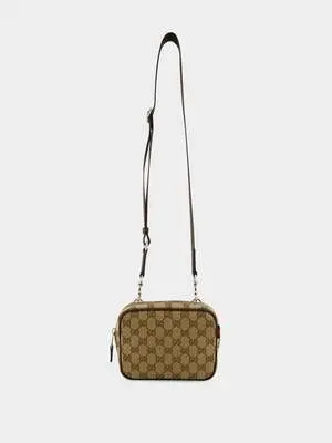 Gucci Gg Canvas Mini Crossbody Bag