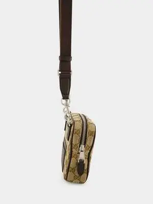 Gucci Gg Canvas Mini Crossbody Bag