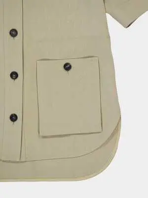 FERRAGAMO Cotton-silk Saharan Jacket