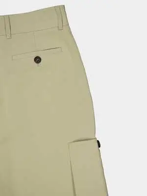 FERRAGAMO Silk Blend Cargo Trousers