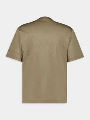 FERRAGAMO Concrete Melange Overdyed T-shirt