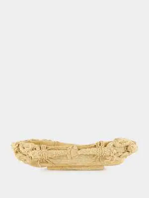 NATALIA BRILLI Natural Raffia Langoustine Plate