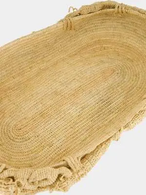 NATALIA BRILLI Natural Raffia Langoustine Plate