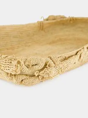 NATALIA BRILLI Natural Raffia Langoustine Plate
