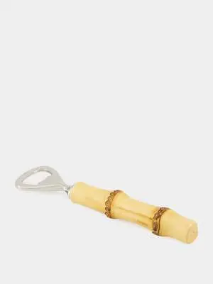 LORENZI MILANO Bamboo Root Bottle Opener