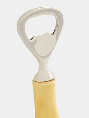 LORENZI MILANO Bamboo Root Bottle Opener
