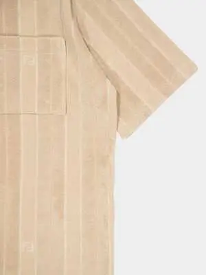 Fendi Terry Jacquard Bowling Shirt