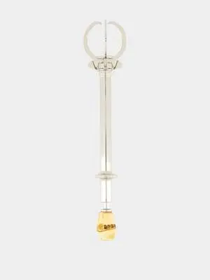 LORENZI MILANO Bamboo Root Ice Tongs - Beige