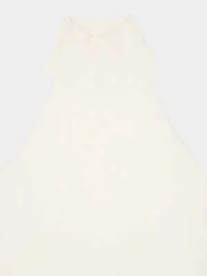 LISA YANG Leya Brushed Cashmere Top - Cream