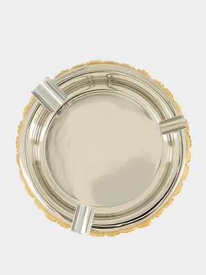 LORENZI MILANO Bamboo Root Cigar Ashtray