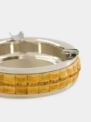 LORENZI MILANO Bamboo Root Cigar Ashtray