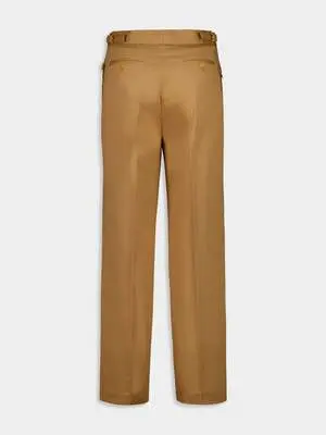 Casablanca Ecru Cotton Chinos - Beige