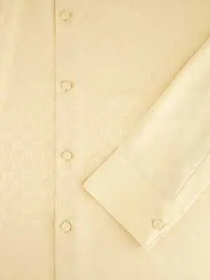 Gucci Gg Silk Jacquard Shirt