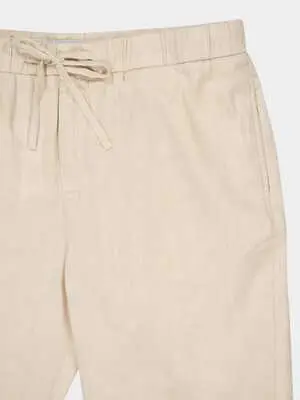 Frescobol Carioca Linen-blend Oscar Trousers