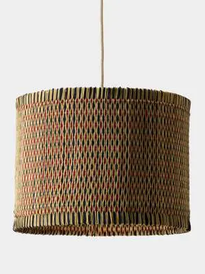HOUSE OF CAPRICORN Handmade Coruche Reed Ceiling Lamp - Beige