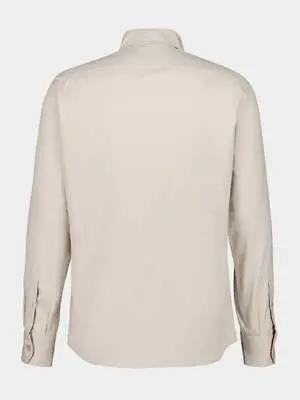 Brunello Cucinelli Light Cotton Button-up Shirt