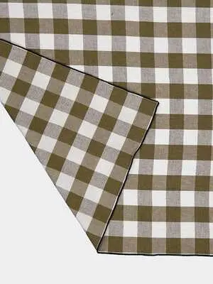 Maison De Vacances Mimi Vichy Kahki Kitchen Towel - Brown