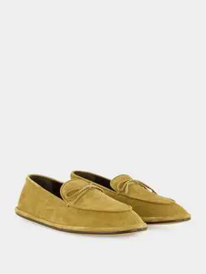 EMME PARSONS Parker Suede Moccasins - Brown