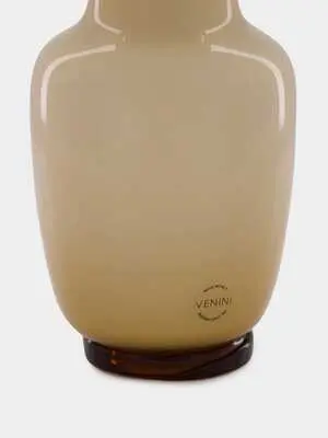 VENINI Opalino 22 Glass Vase - Beige