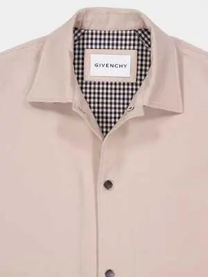 Givenchy Cotton Coach Jacket - Beige