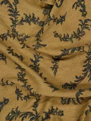 THE HOUSE OF LYRIA Sollievo Patterned Linen Tablecloth