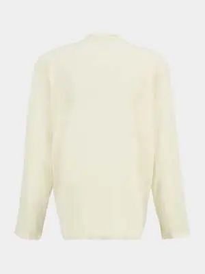 Spiritum Tulum Cream Gauze Cotton Shirt