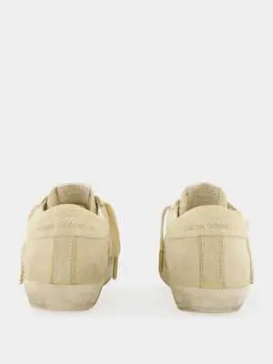 GOLDEN GOOSE Superstar Sneakers With Glitter