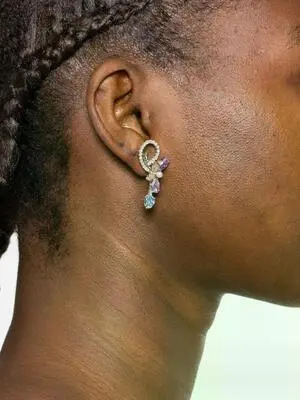 SWAROVSKI X Ariana Grande Asymmetrical Earrings
