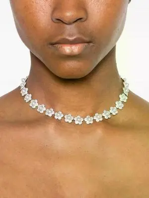 SWAROVSKI Flower-embellished Necklace