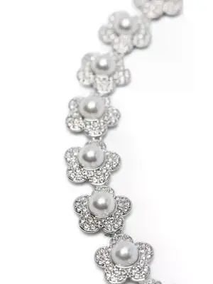 SWAROVSKI Flower-embellished Necklace
