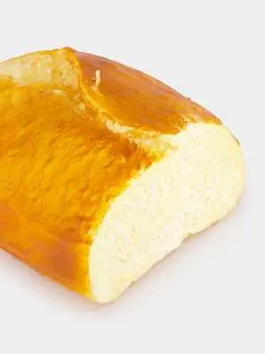 CERERIA INTRONA Half Loaf Bread Wax Candle