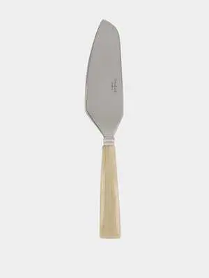Sabre Paris Tart Slicer With Horn Finish - Beige