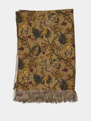 THE HOUSE OF LYRIA Sollievo Patterned Linen Tablecloth