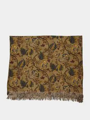 THE HOUSE OF LYRIA Sollievo Patterned Linen Tablecloth