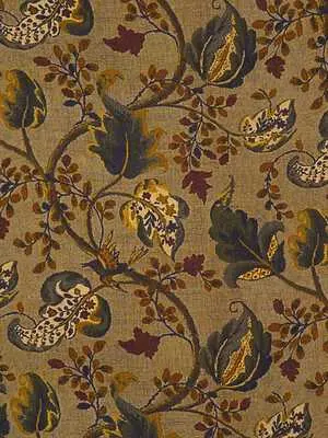 THE HOUSE OF LYRIA Sollievo Patterned Linen Tablecloth - Beige