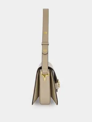 Gucci Horsebit 1955 Medium Shoulder Bag - Beige
