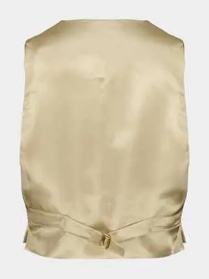 Zimmermann Hypnotic Wool Vest - Cream