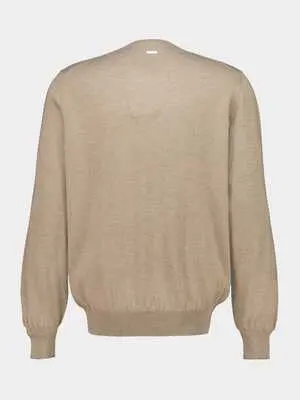 FERRAGAMO Virgin Wool V-neck Sweater