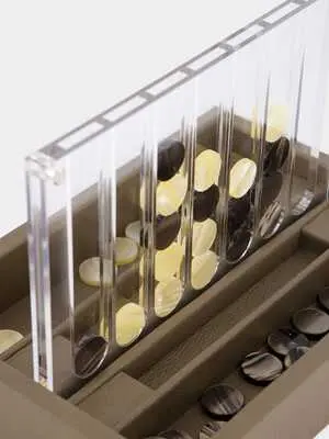 Hector Saxe Paris Leather Connect 4 Game