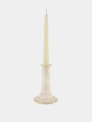 GINORI 1735 Oriente Italiano Porcelain Candle Holder - Beige