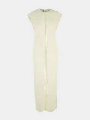 AMI Paris Raw Edge Details Long Dress