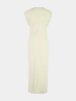 AMI Paris Raw Edge Details Long Dress