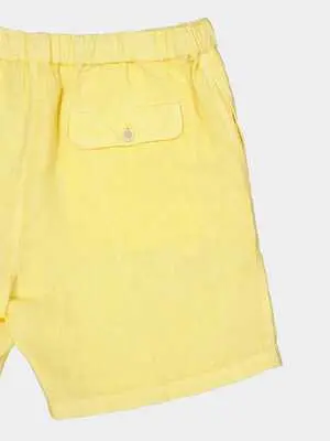 120% Lino Zafferano Linen Bermuda Shorts