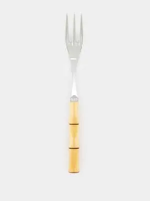 CAPDECO Byblos Bamboo Serving Fork - Brown