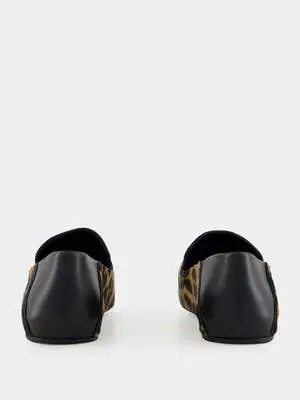 FERRAGAMO Elaine Leopard-print Loafers - Animal Print