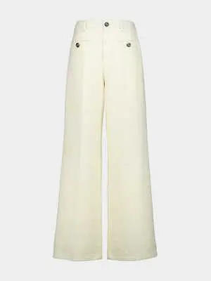 Gucci Straight-leg Cotton Trousers