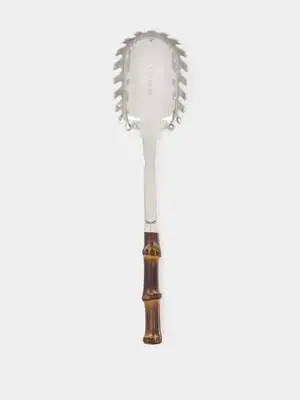 Sabre Paris Panda Dark Bamboo Spaghetti Spoon - Brown
