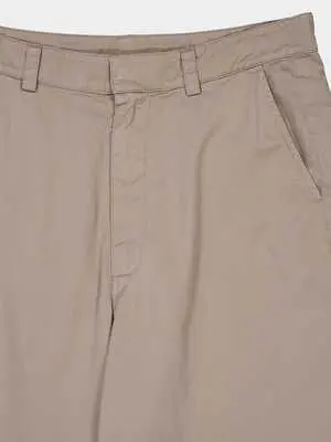 Balenciaga Cotton Twill Workwear Pants - Beige