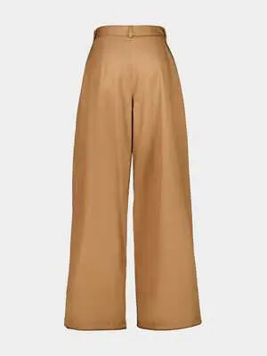 Stella McCartney Organic Cotton Wide-leg Cargo Trousers