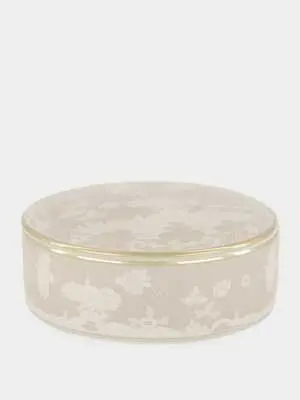 GINORI 1735 Oriente Italiano Porcelain Trinket Box - Beige